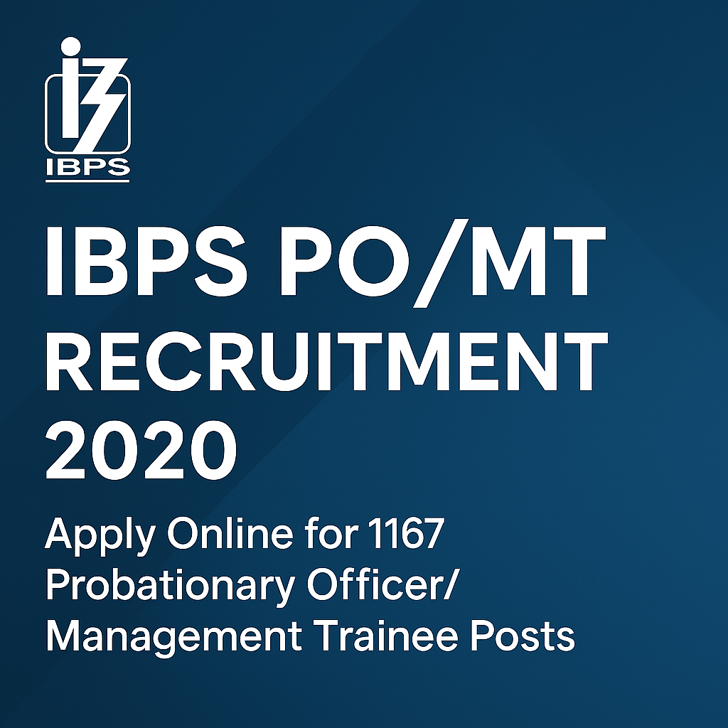 IBPS PO/MT Recruitment 2020 – Apply Online - Bodo Medium